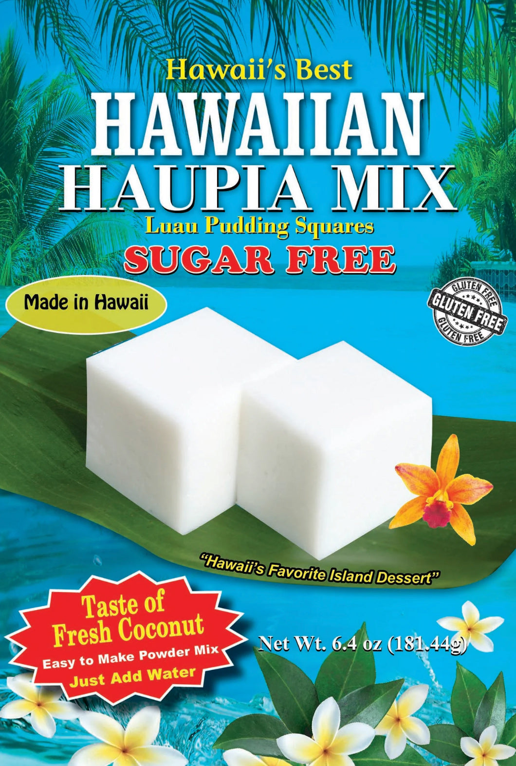 Sugar-Free Haupia Mix | Hawaii’s Best Hawaiian Coconut Dessert | Dip ...