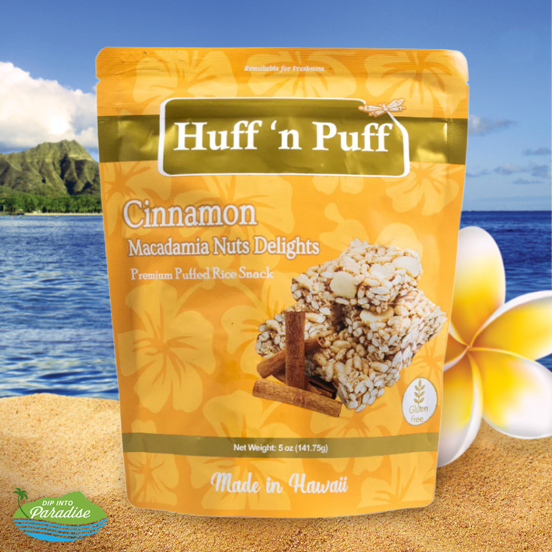 Huff 'n Puff Snacks | Dip Into Paradise