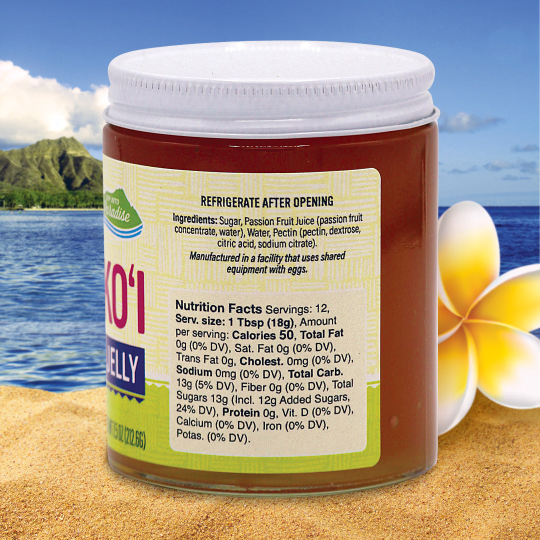 Hawaiian Gourmet Liliko'i Jelly from Dip Into Paradise